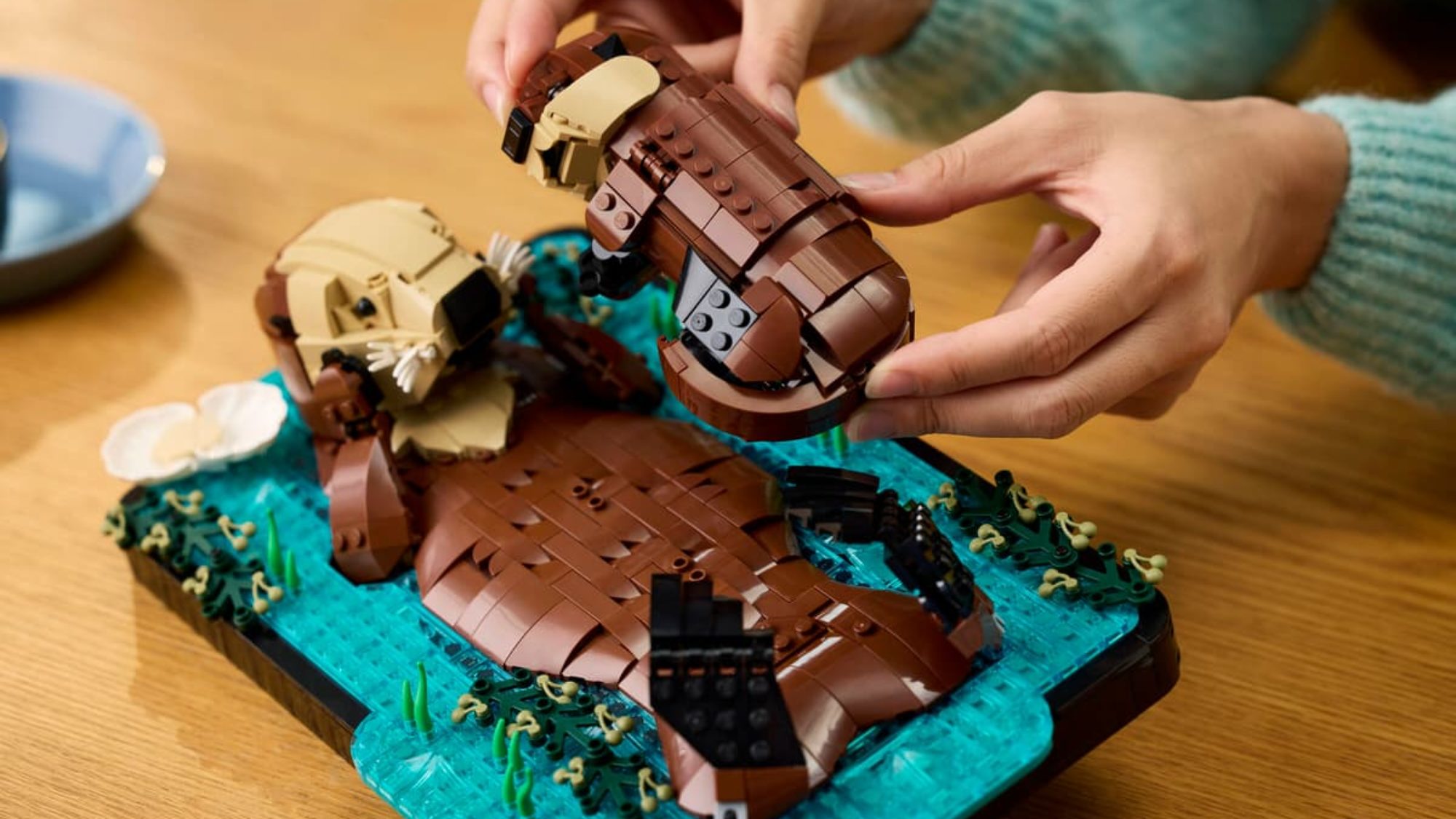 New LEGO Ideas Set Comes to Life with Some Floating Sea Otters