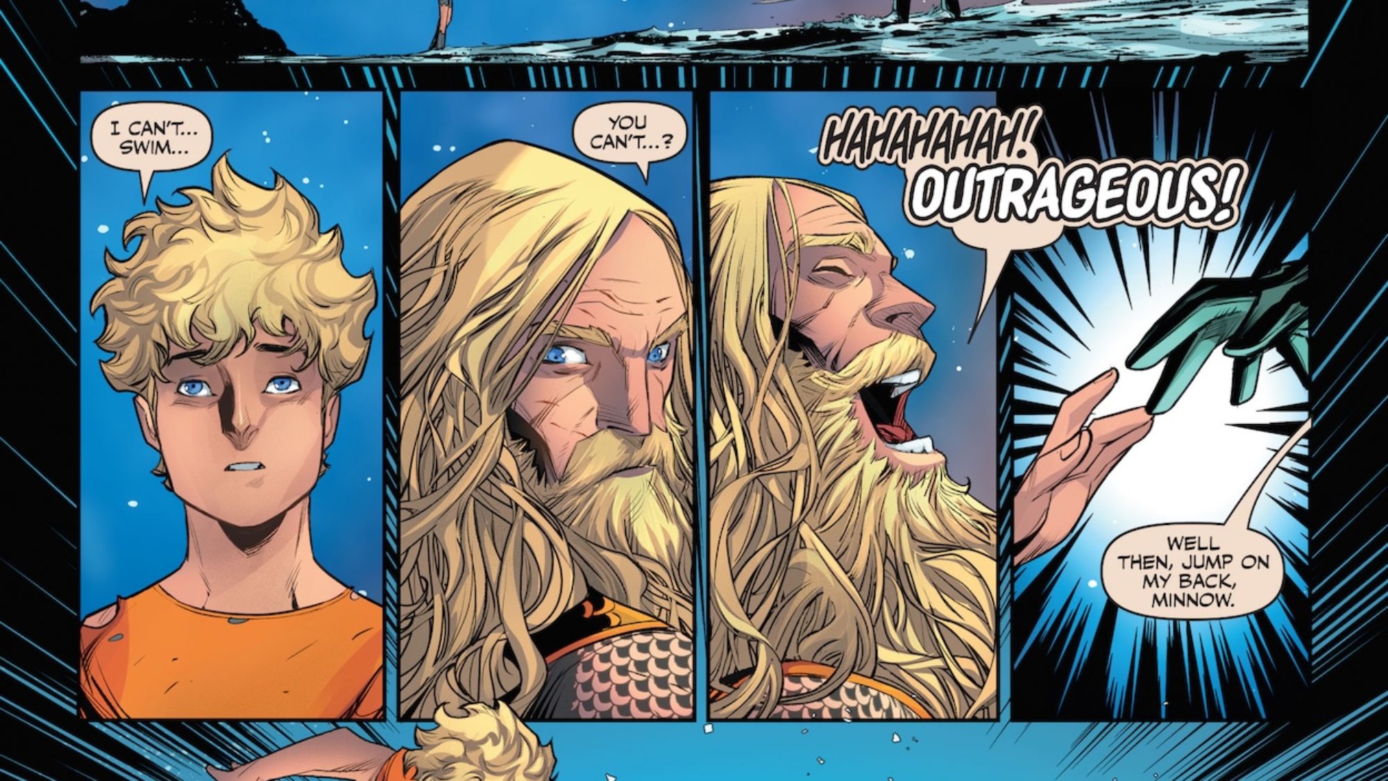 Emperor Aquaman #15 Preview: Arthur's Omega-Size Ego Trip
