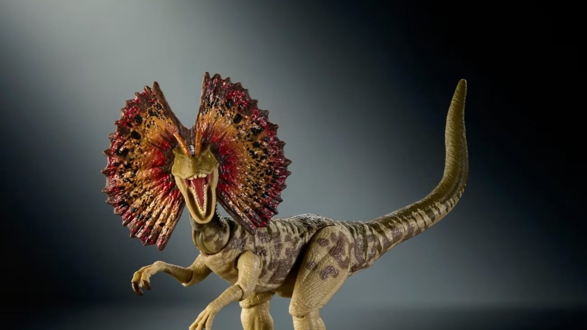 New Jurassic World Hammond Collection Dilophosaurus Figure Debuts
