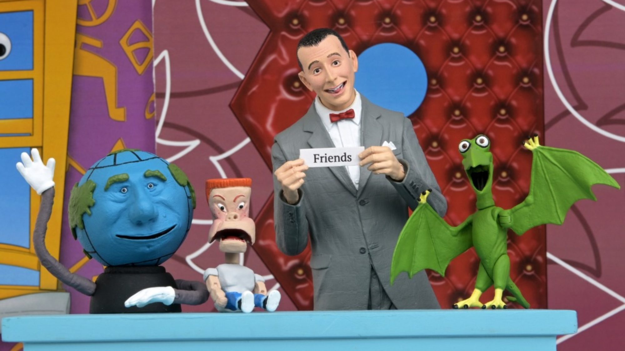 New Ultimate Pee-wee & Puppetland Pals Set Debuts from NECA