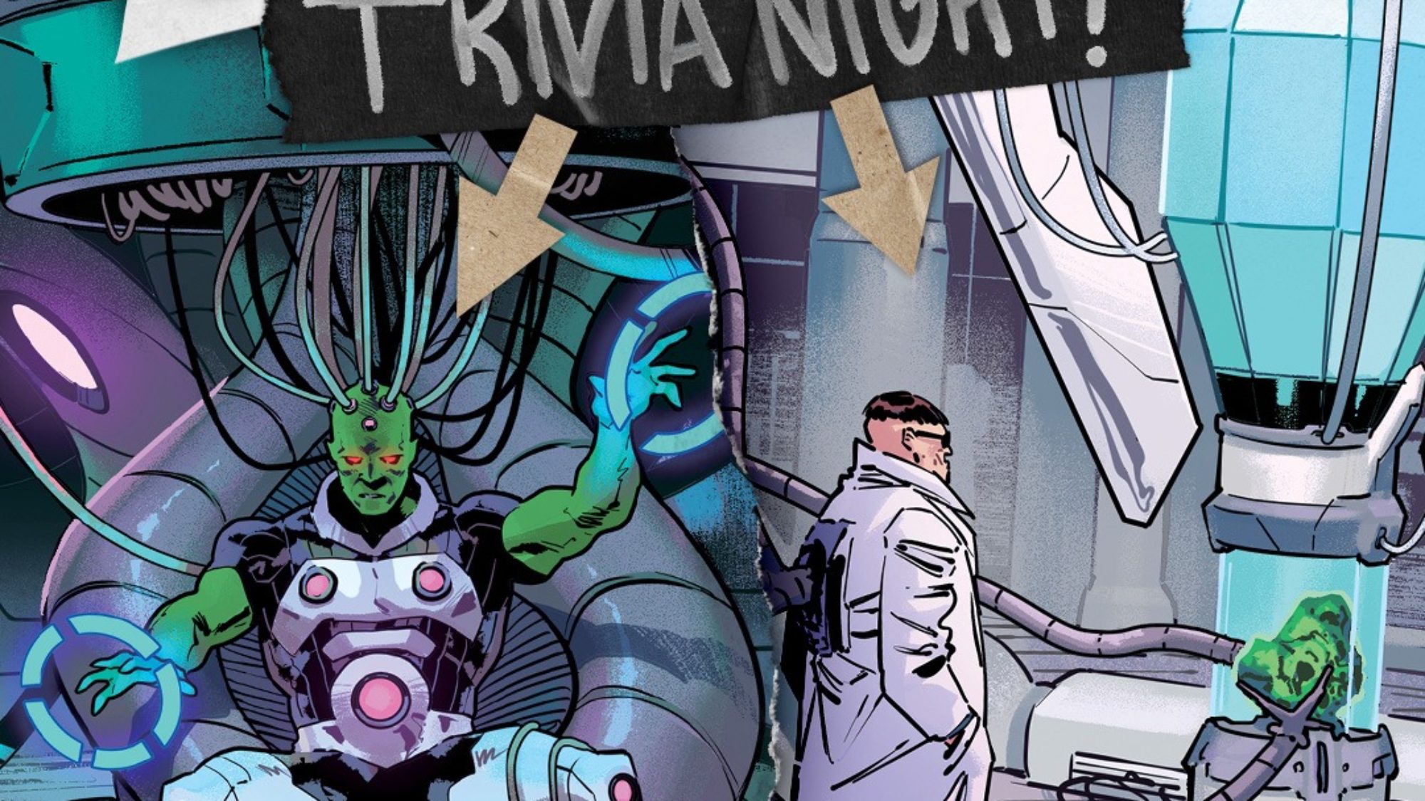 Our First Look At Doctor Octopus & Brainiac In Superman/Spider-Man ...
