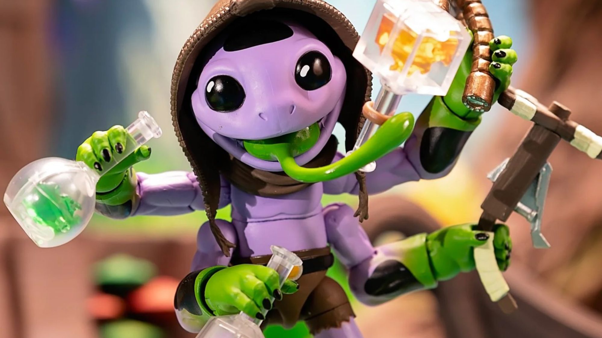 New Plunderlings Arrive with the PlunderFrog Tinker Makoh Figure