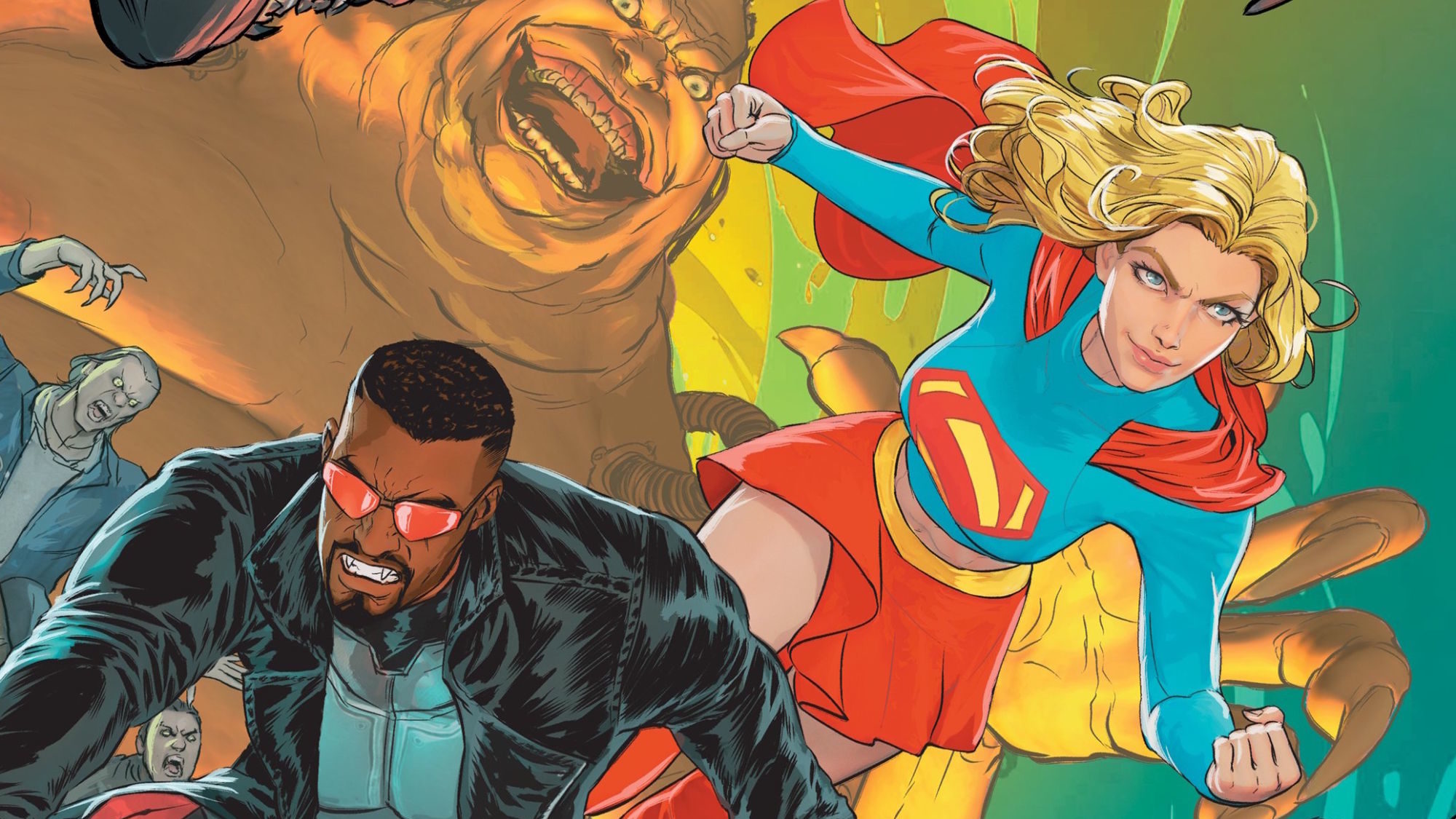 Supergirl/Blade Vs The X-Men's Mojo In DC/Marvel Crossover, Tomorrow