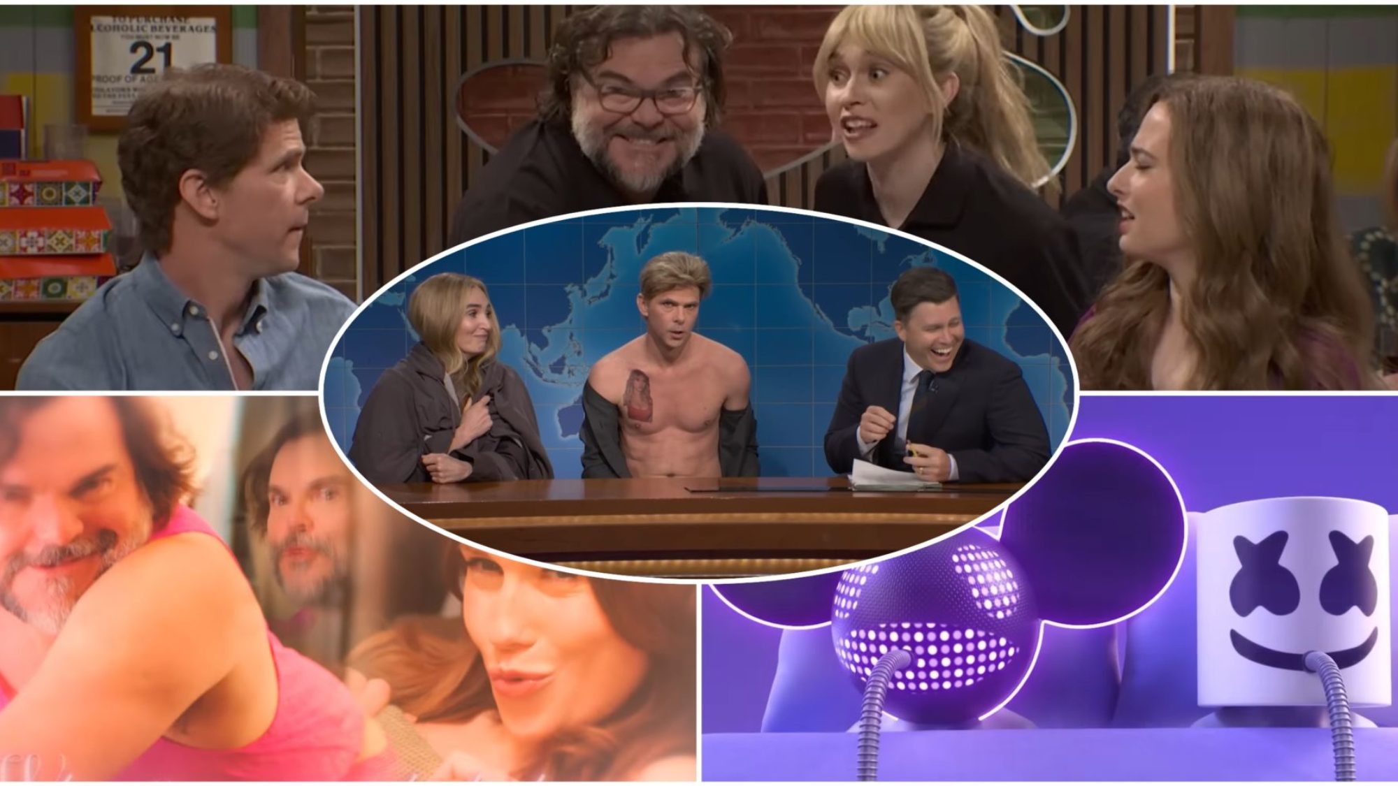SNL Releases 4 "Cut For Time" Sketches From Jack Black-Hosted Show