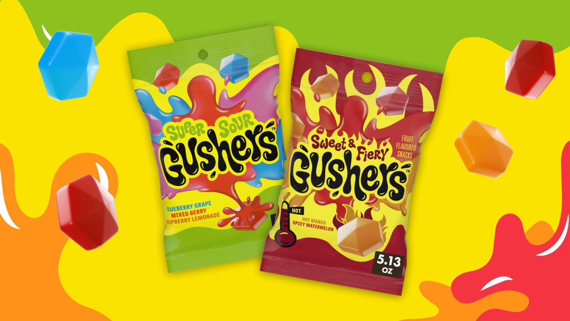 Gushers, Fruit by the Foot, Fruit Roll-Ups All Introduce New Items