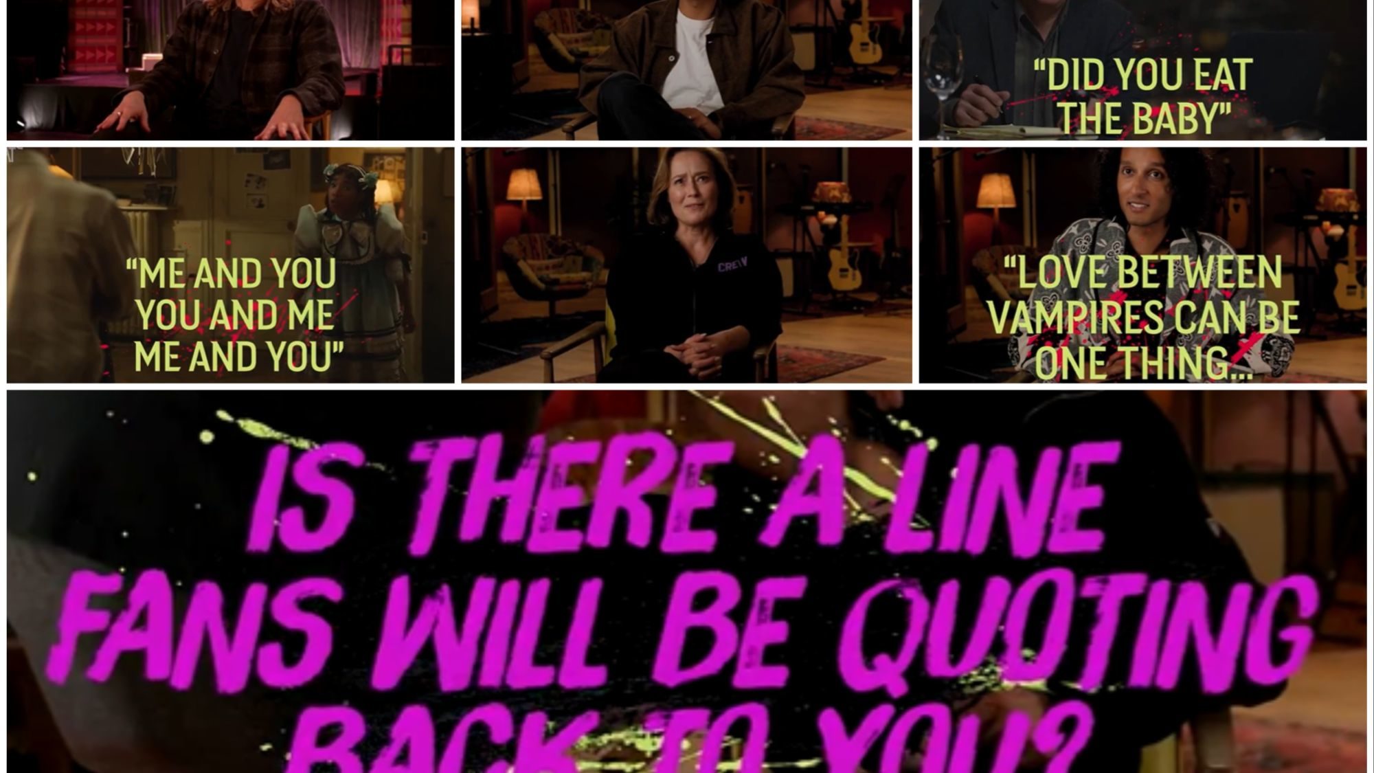 The Vampire Lestat Cast Shares The Lines They Hear Most From Fans