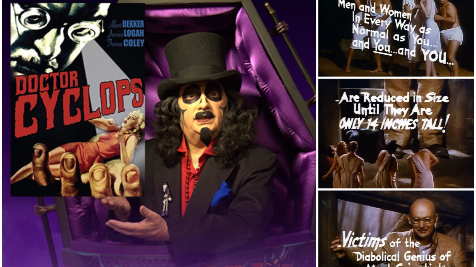 Svengoolie Schedules an Appointment with "Dr. Cyclops" Tonight on MeTV