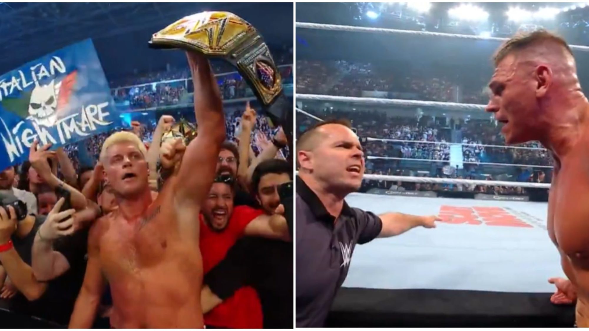 WWE Clash in Italy: Cody Rhodes Retains, But Gunther Cries Foul