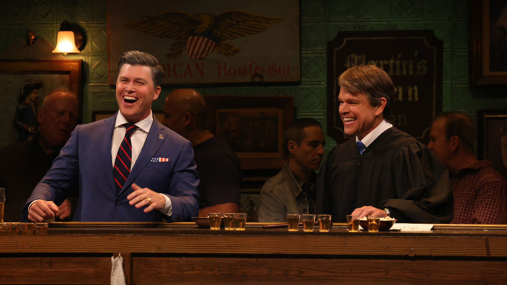 SNL: Colin Jost Knew Pete Hegseth Couldn't Resist Going "Pulp Fiction"