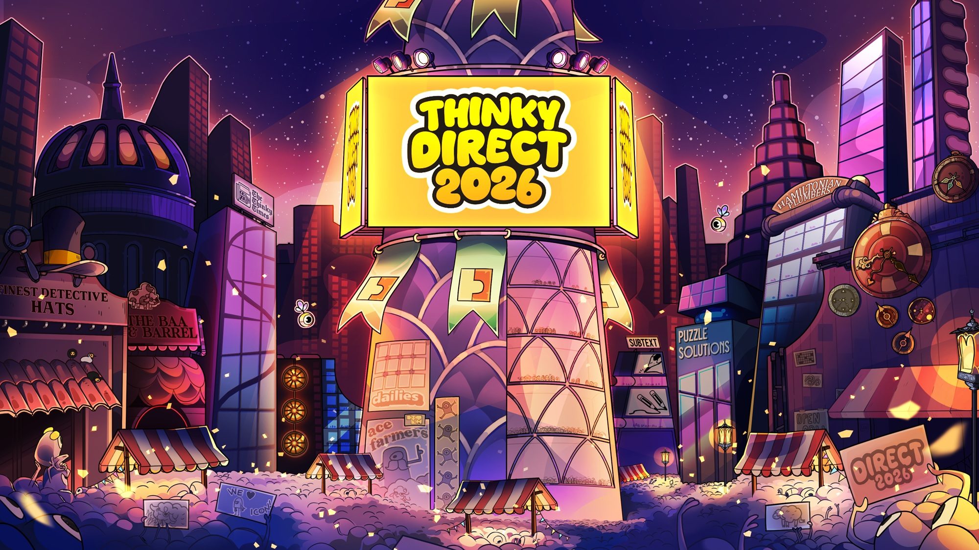 Thinky Direct 2026 Highlights Over 40 Puzzle Games