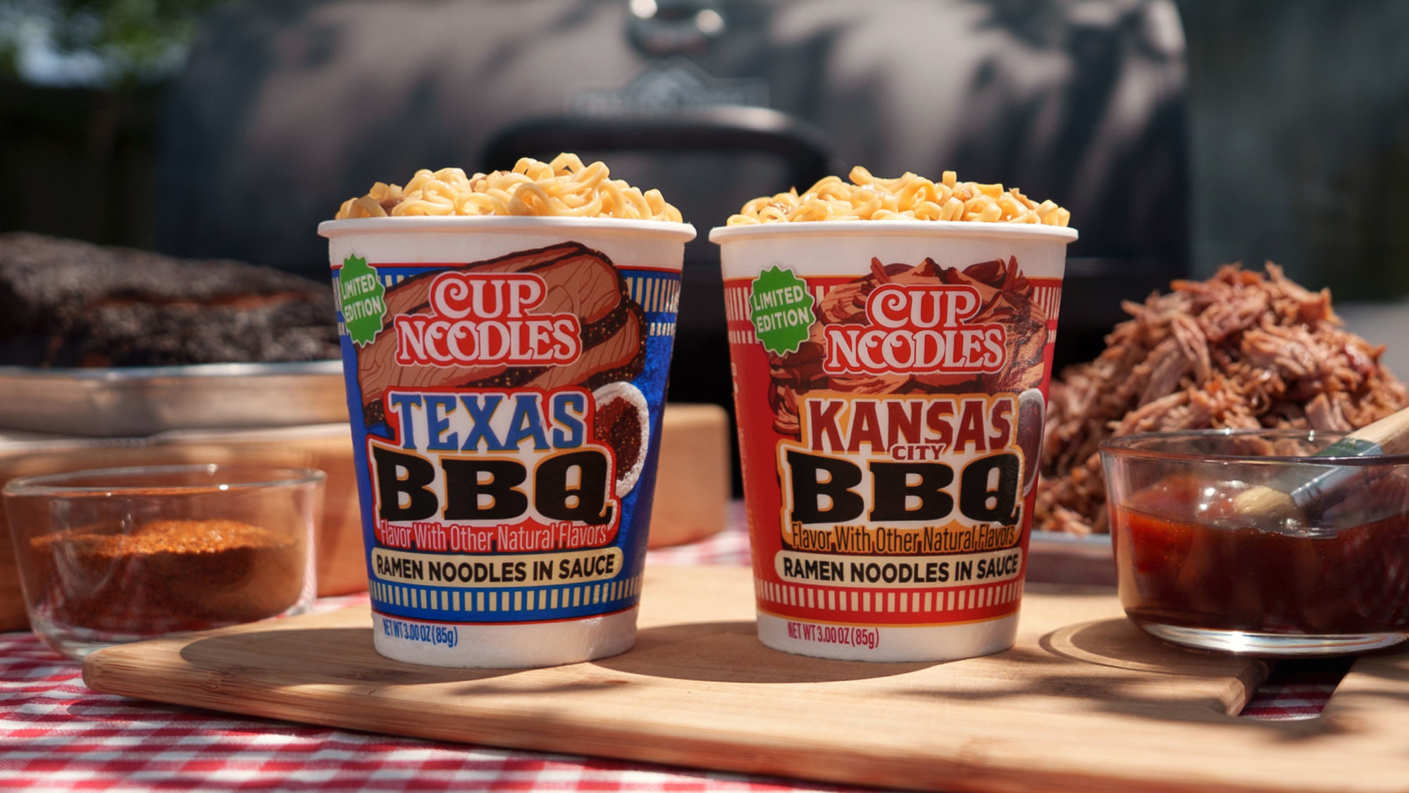 Cup Noodles Launches Two New Limited-Time BBQ Flavors