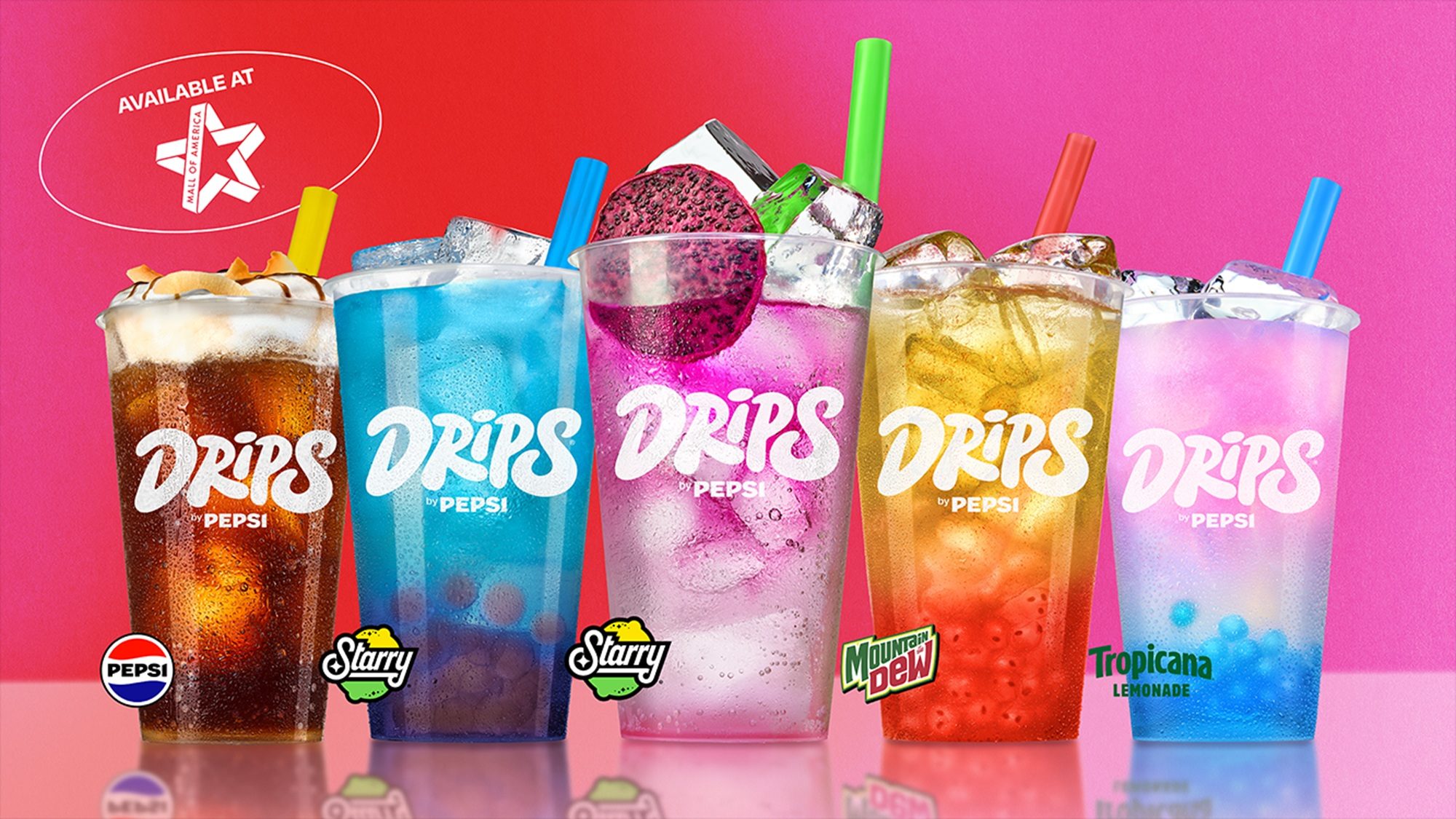 Pepsi Will Debut Drips At The Mall of America on June 22