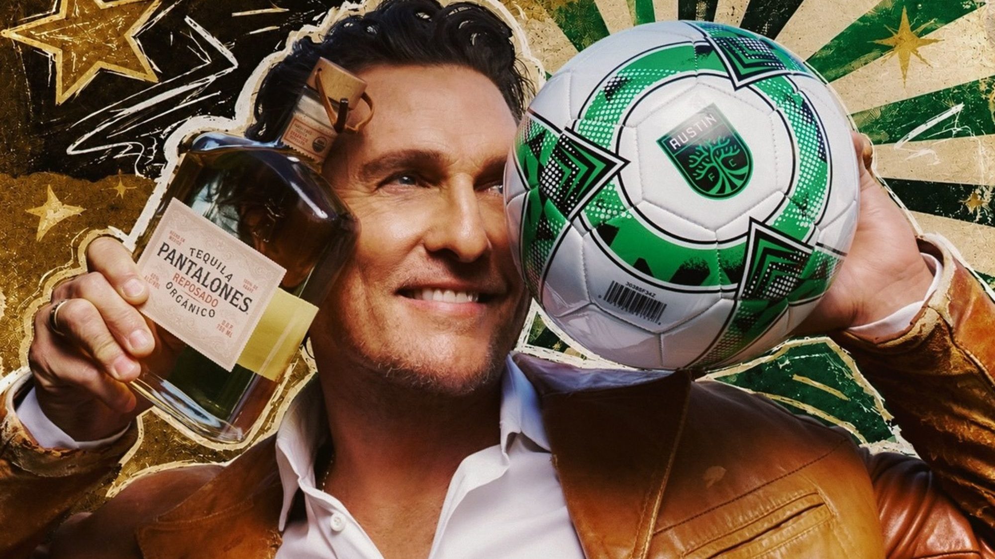 Matthew McConaughey Talks Football In New Pantalones Promotion
